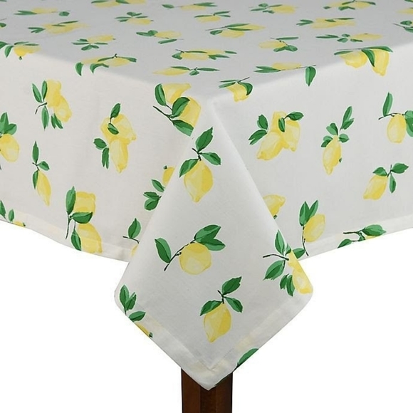 kate spade | Dining | Kate Spade Make Lemonade 6in X 84in Tablecloth ...